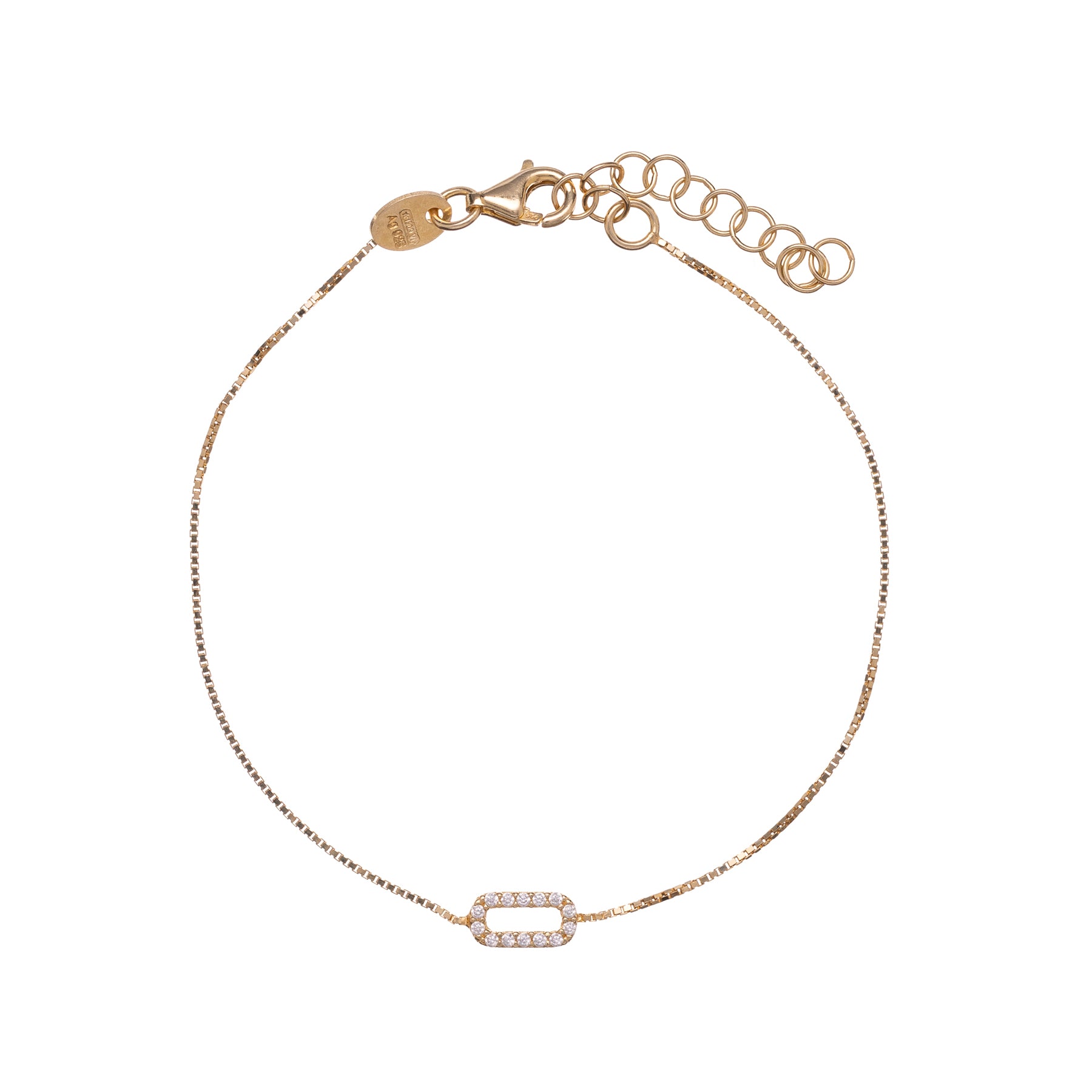 Acquista Bracciale placcato oro | Rigel | Alisia Jewels